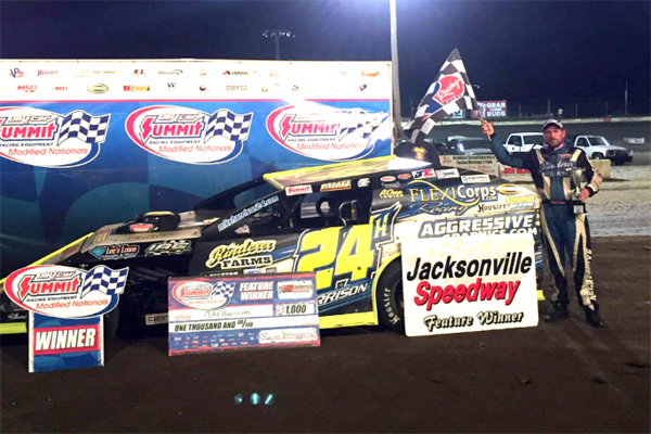 Harrison Scores Win at Jacksonville - DIRTcar Summer Nationals